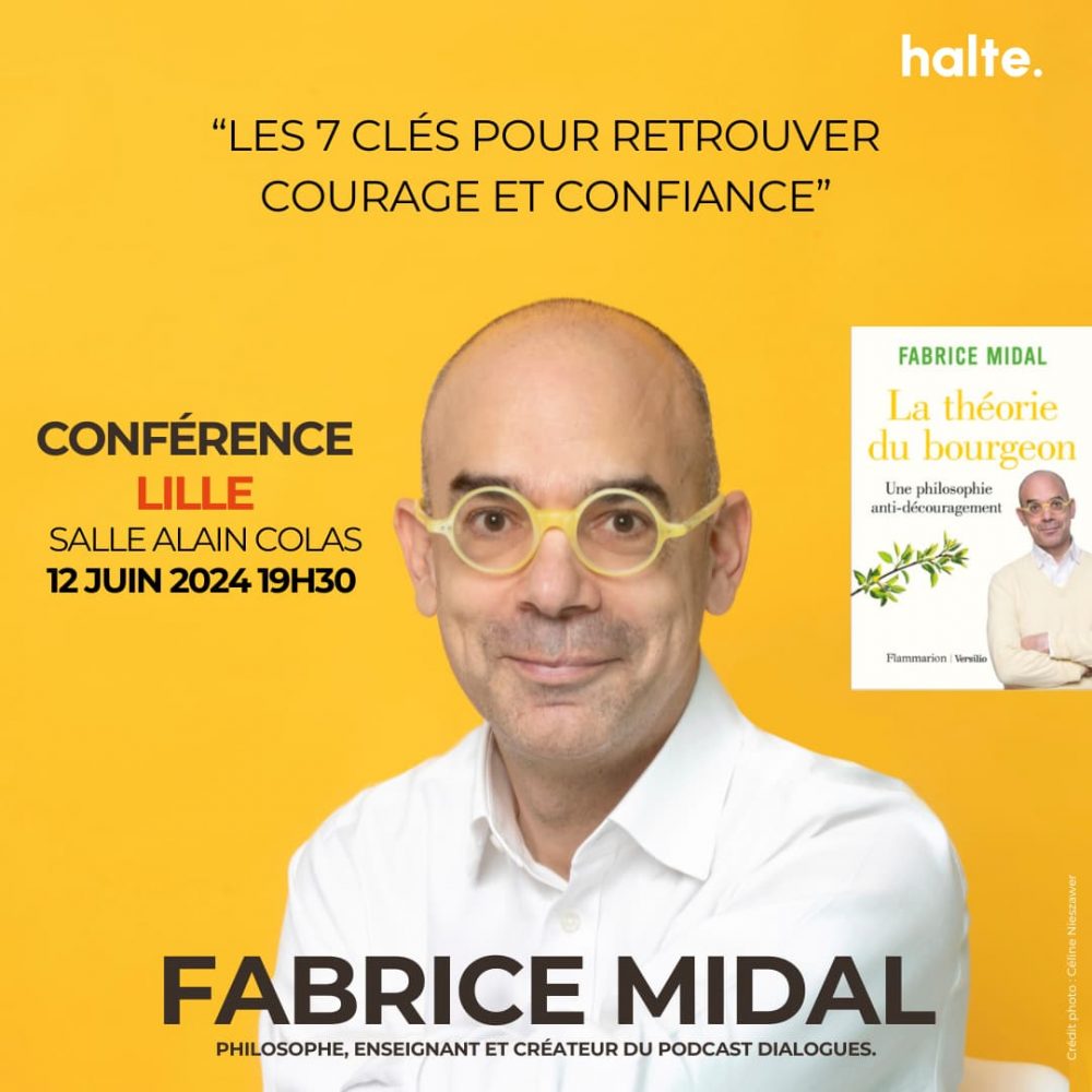 Conférence Fabrice Midal à Lille | halte.